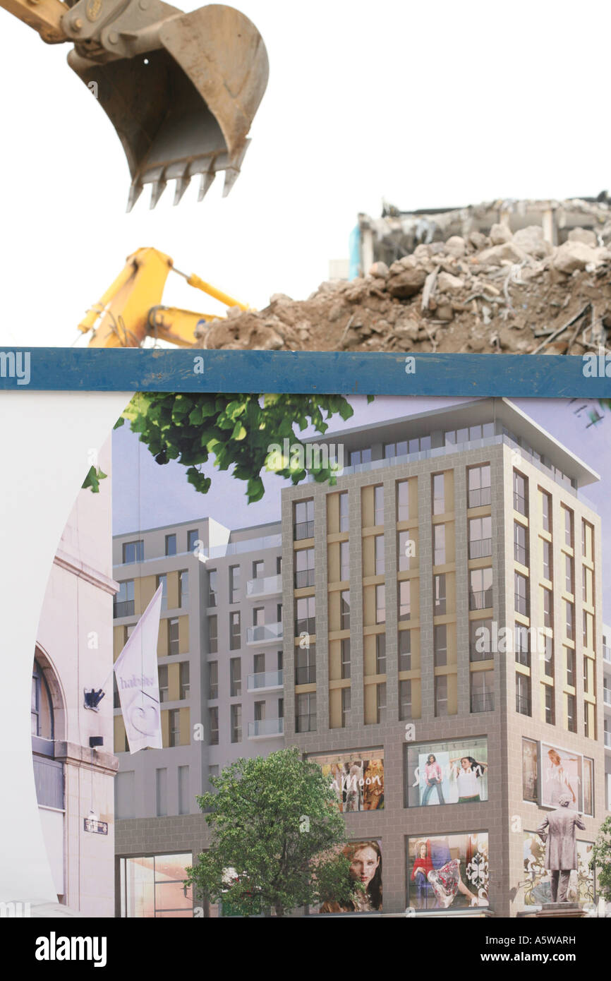 Building hoarding hi-res stock photography and images - Alamy