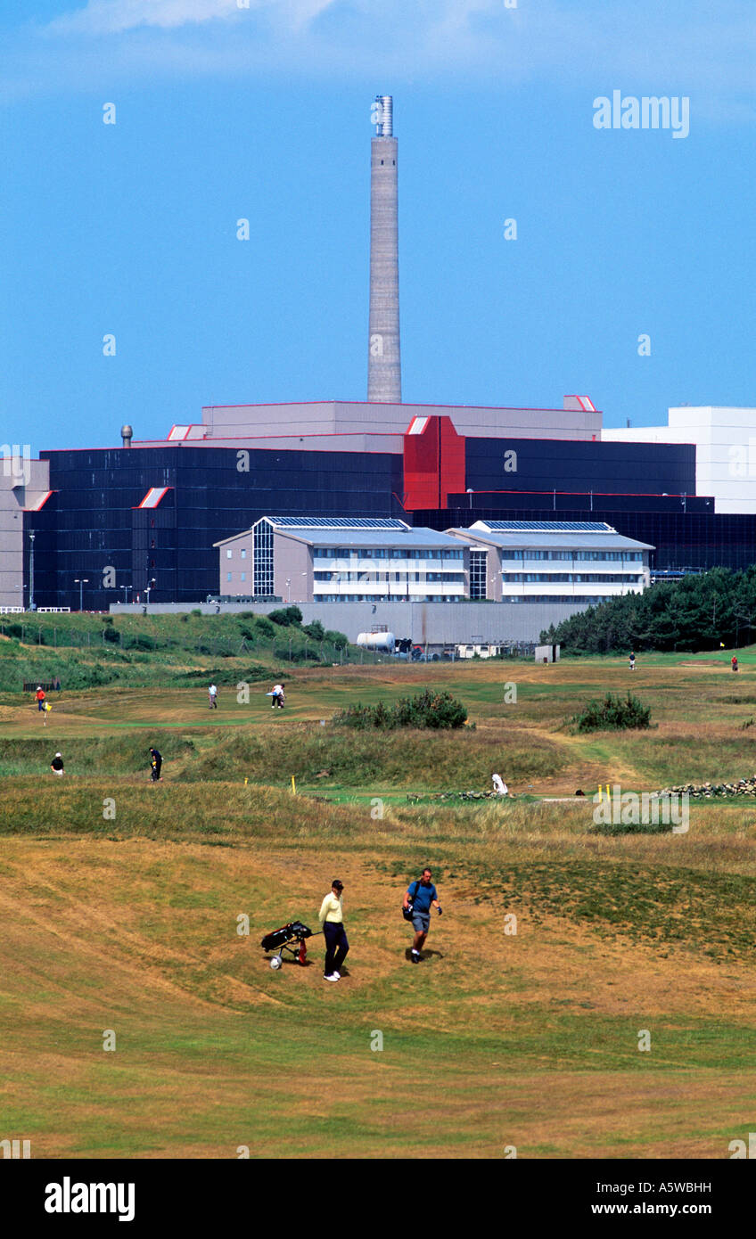 Golf Course Next to THORP Nuclear Reprocessing Plant, at Sellafield ...