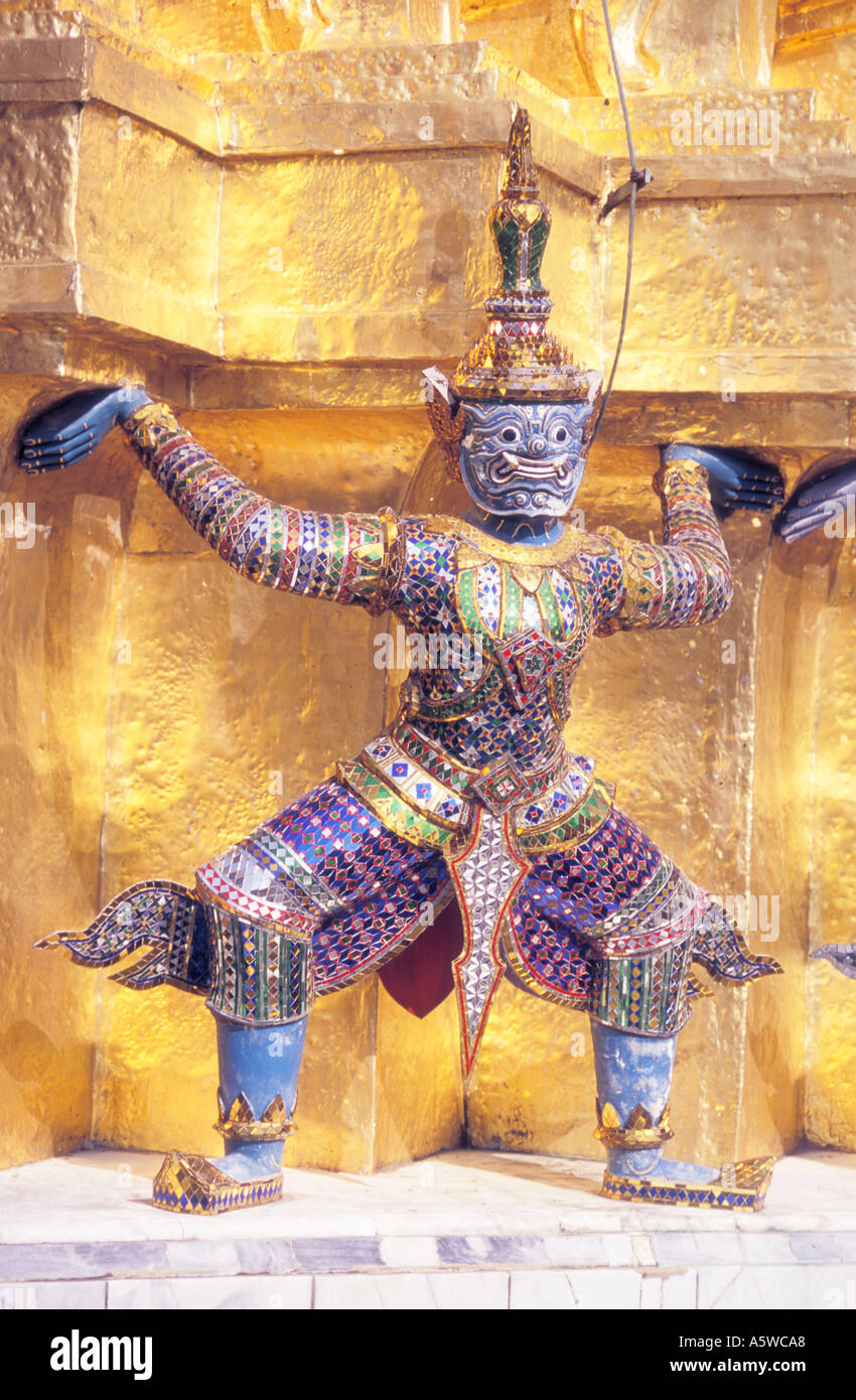 Thailand Royal Grand Palace Bangkok Mythical Creature Stock Photo - Alamy