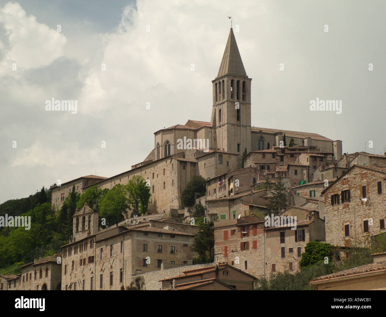 Todi san fortunato church hi-res stock photography and images - Alamy