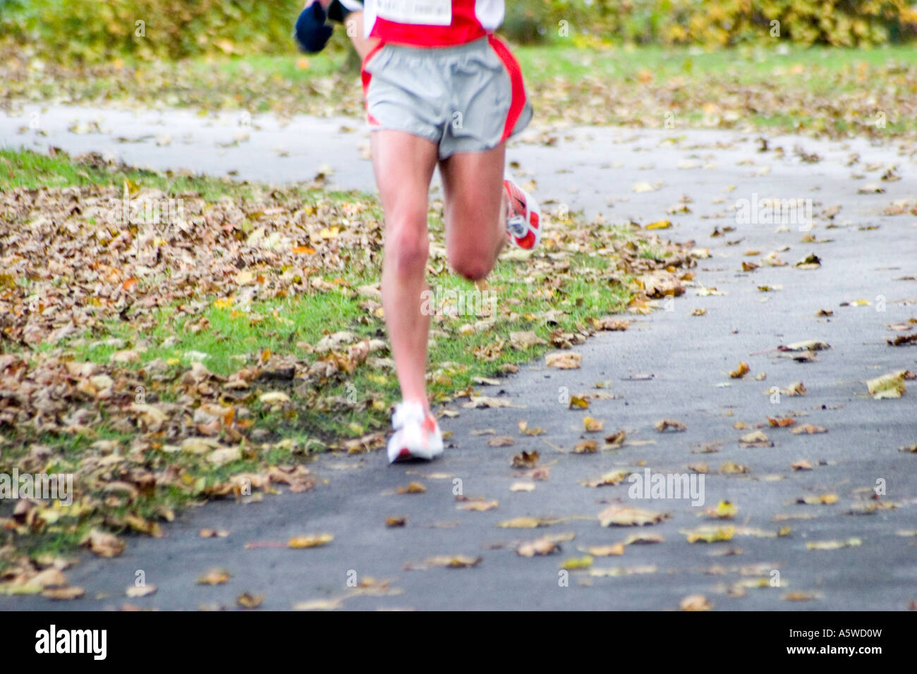 Marathon Runners Legs running Stock Photo - Alamy