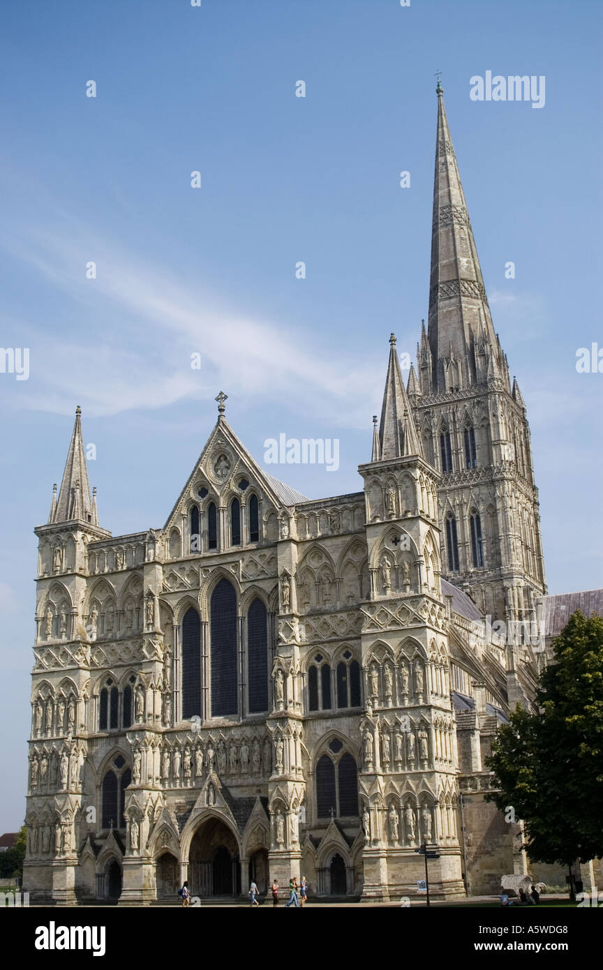 West front and spire hi-res stock photography and images - Alamy