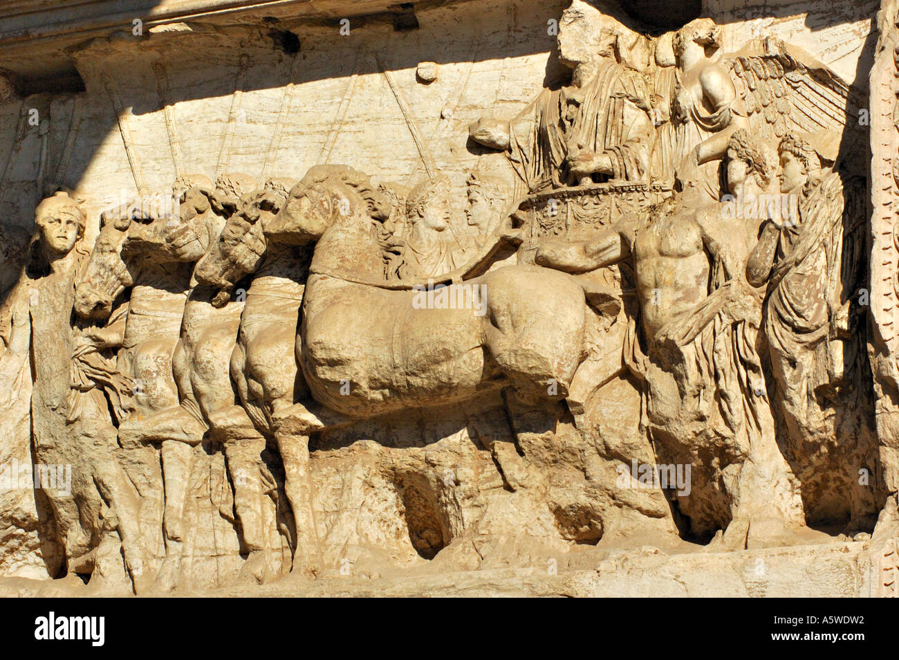 Arch Of Titus Detail High Resolution Stock Photography and Images - Alamy