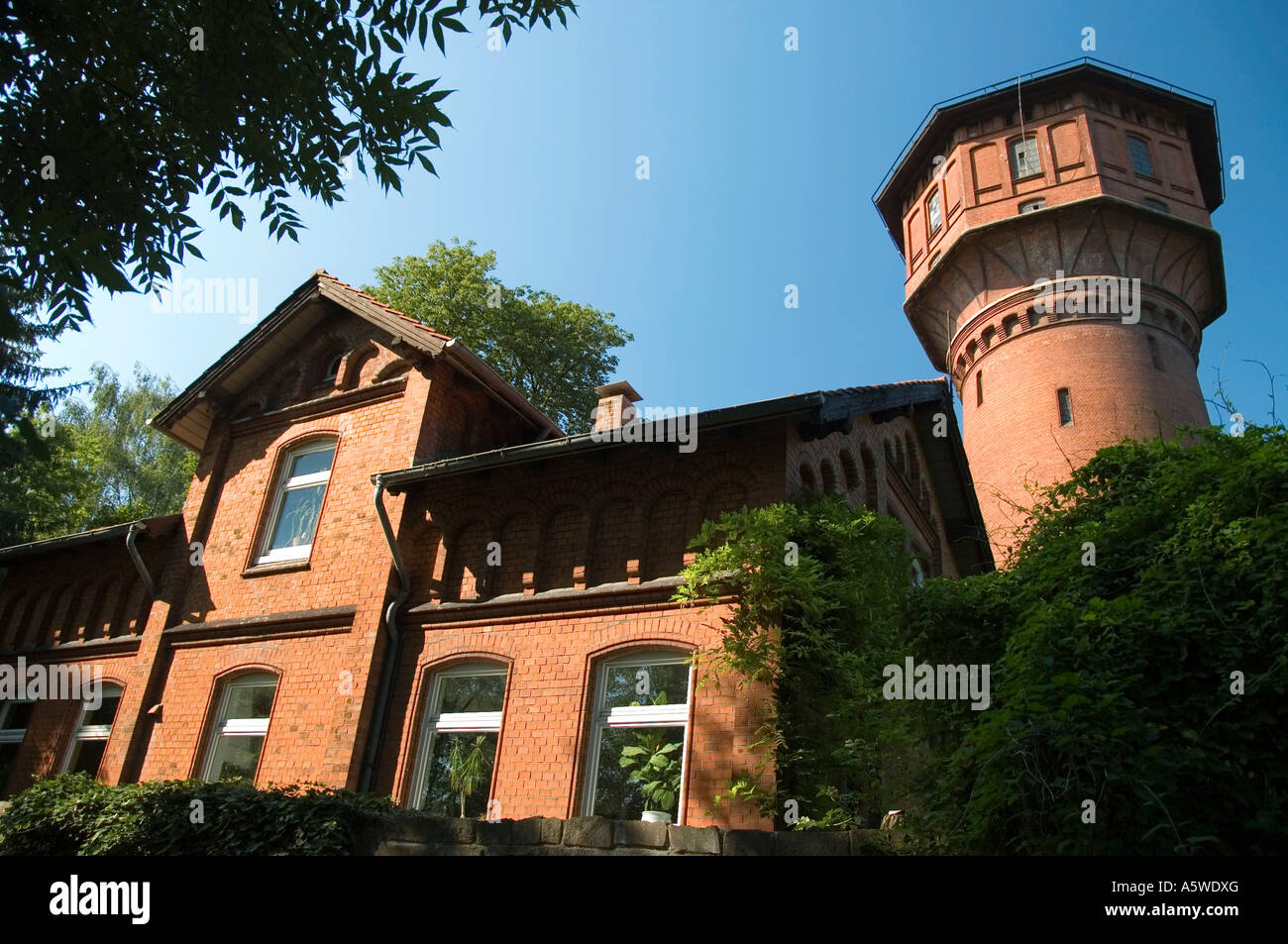 Old water tower / Wolfenbuttel Stock Photo - Alamy