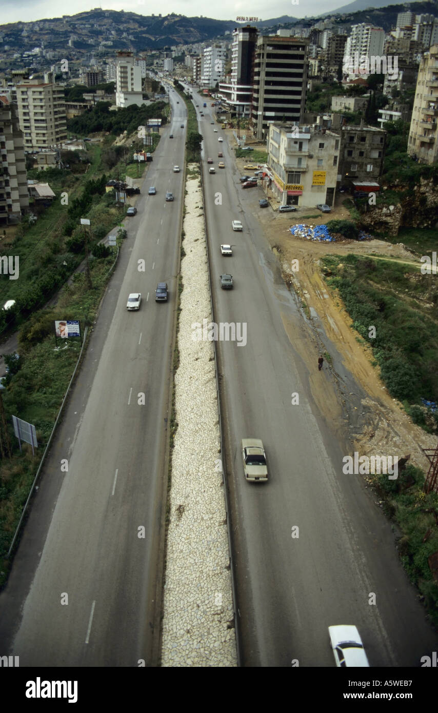 Beirut motorway hi-res stock photography and images - Alamy