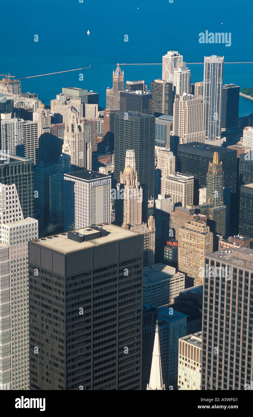 Frank lloyd wright the illinois tower hi-res stock photography and ...