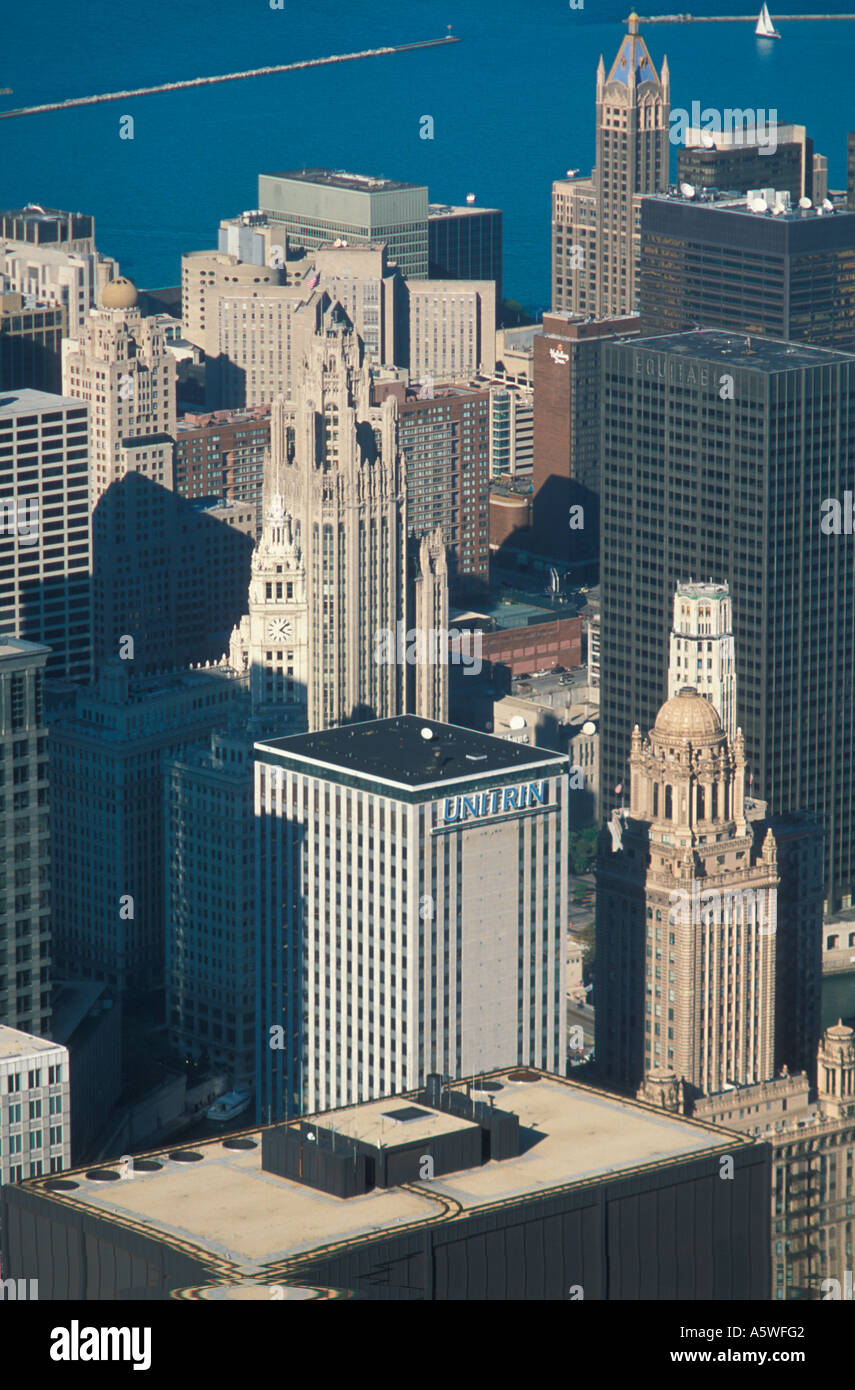 Frank lloyd wright the illinois tower hi-res stock photography and ...