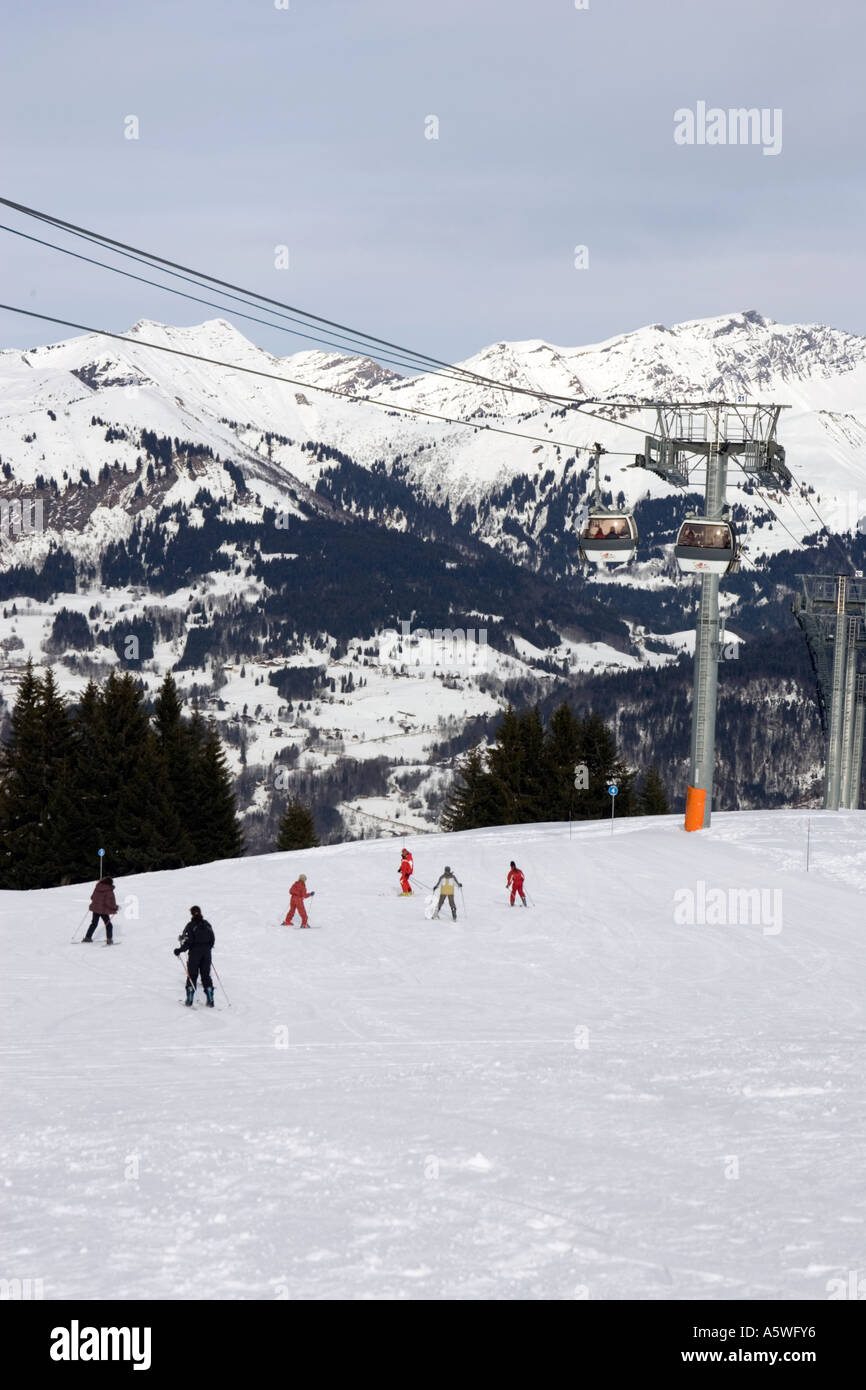 Samoens ski resort hi-res stock photography and images - Alamy