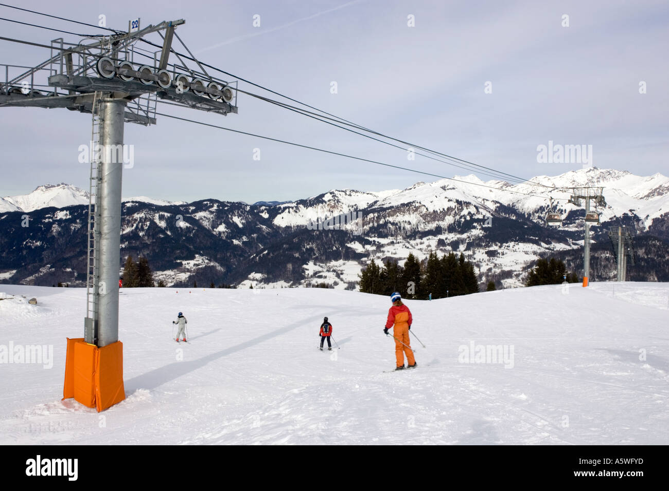 Samoens ski resort hi-res stock photography and images - Alamy