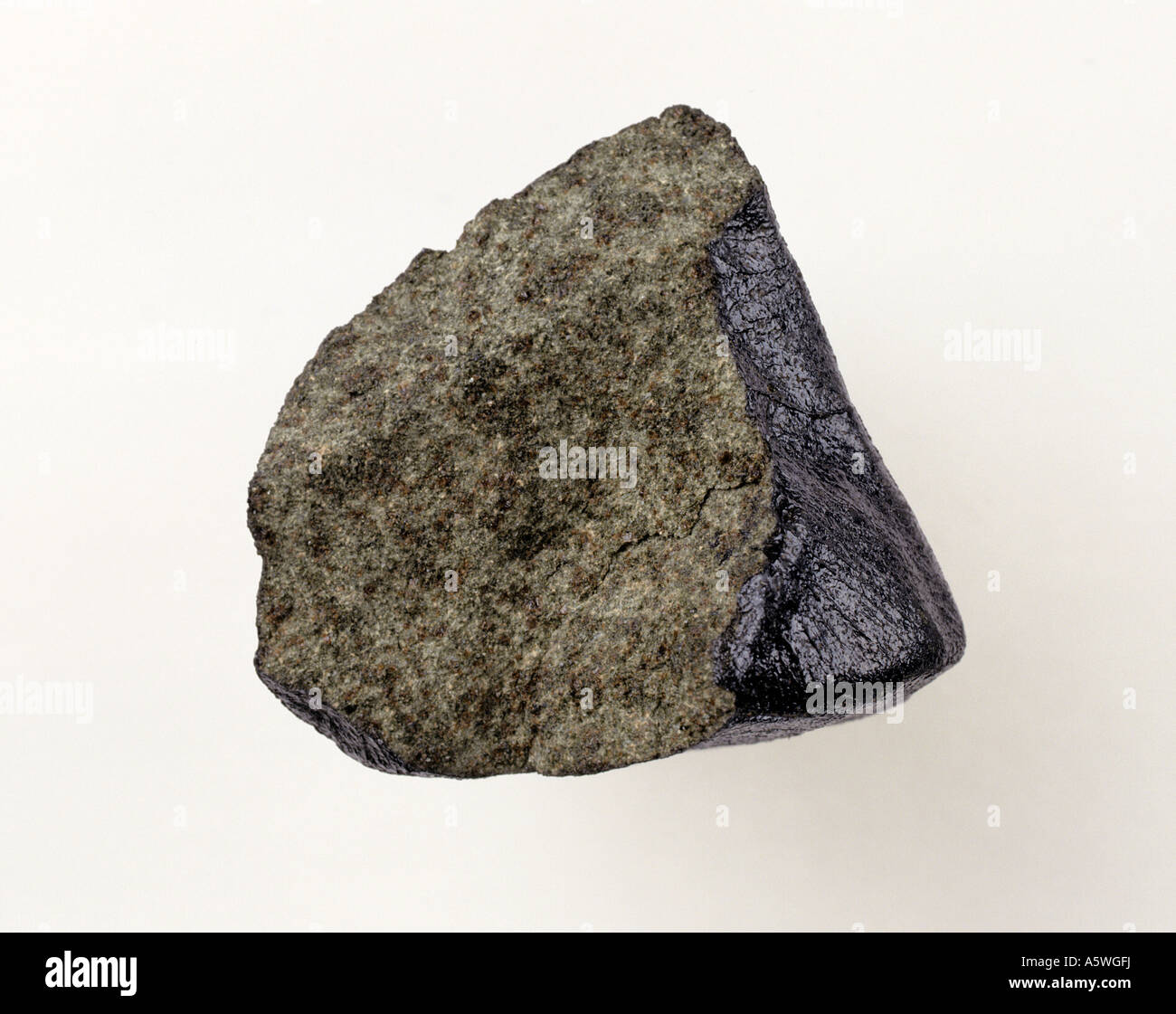 The Nakhla meteorite Stock Photo - Alamy