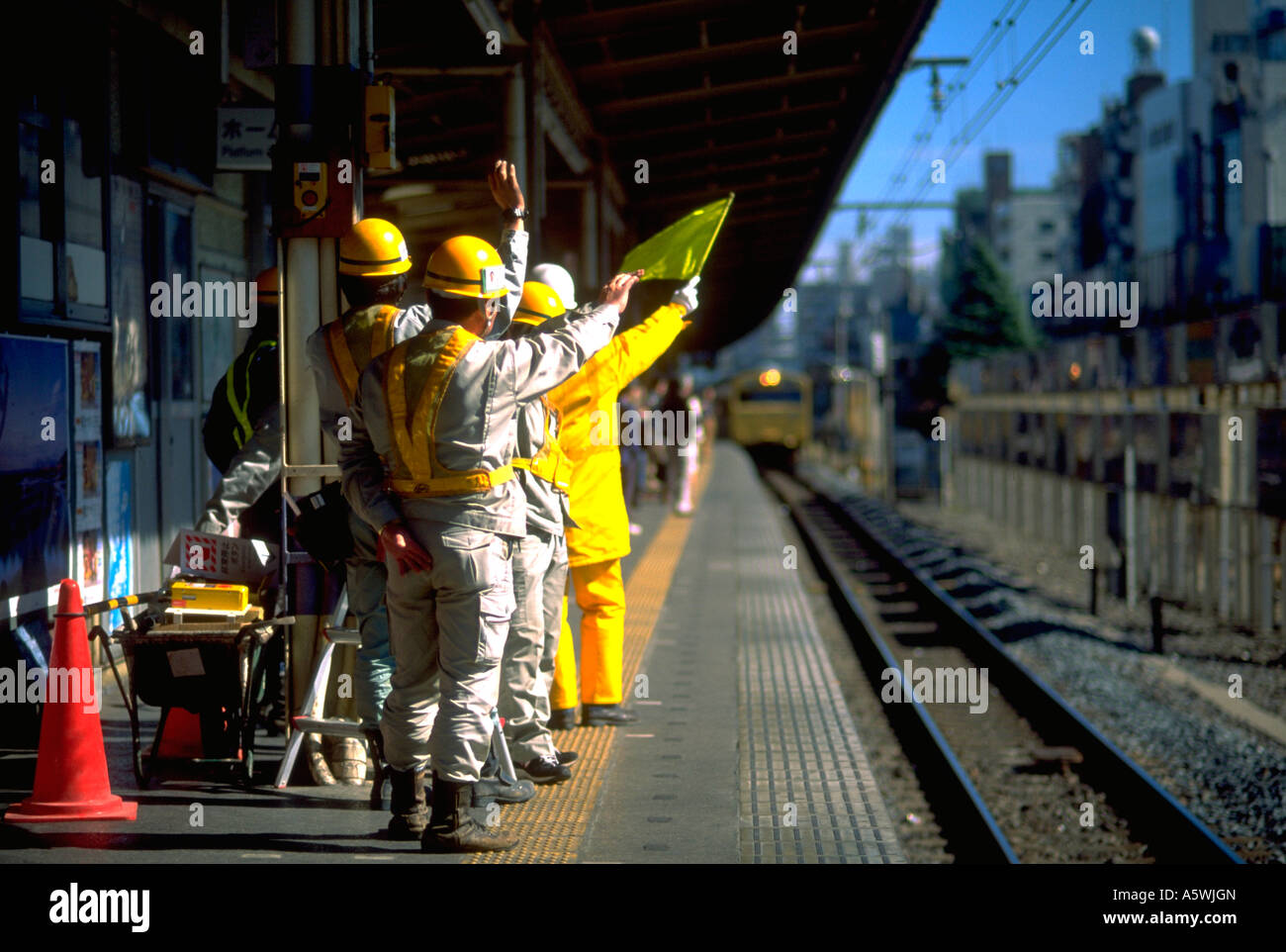 Train engineers hi-res stock photography and images - Alamy