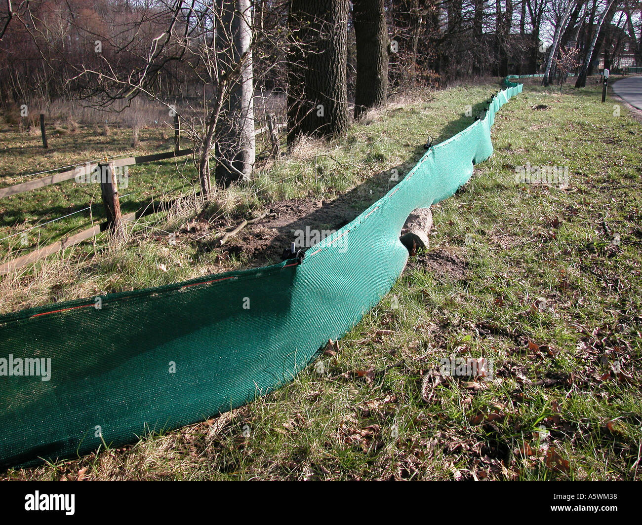 Toad fence hi-res stock photography and images - Alamy