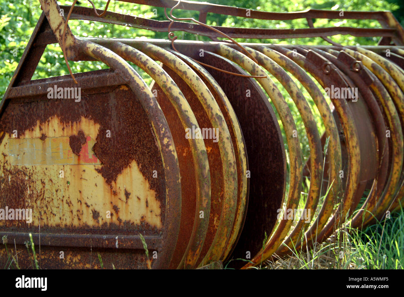 rusty metal parts Stock Photo - Alamy