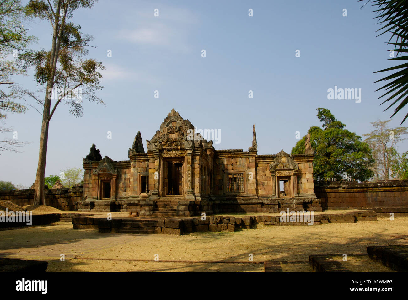 Prasat Mueang Tam Khmer Temple in Buriram Thailand Stock Photo - Alamy