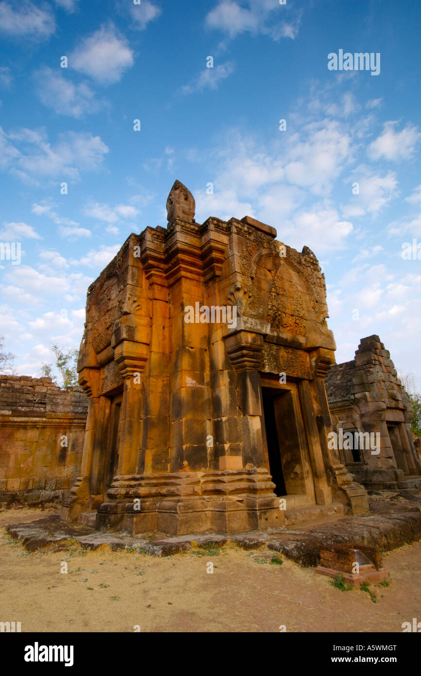 Phanom Rung Khmer temple at Buriram in Thailand Stock Photo - Alamy