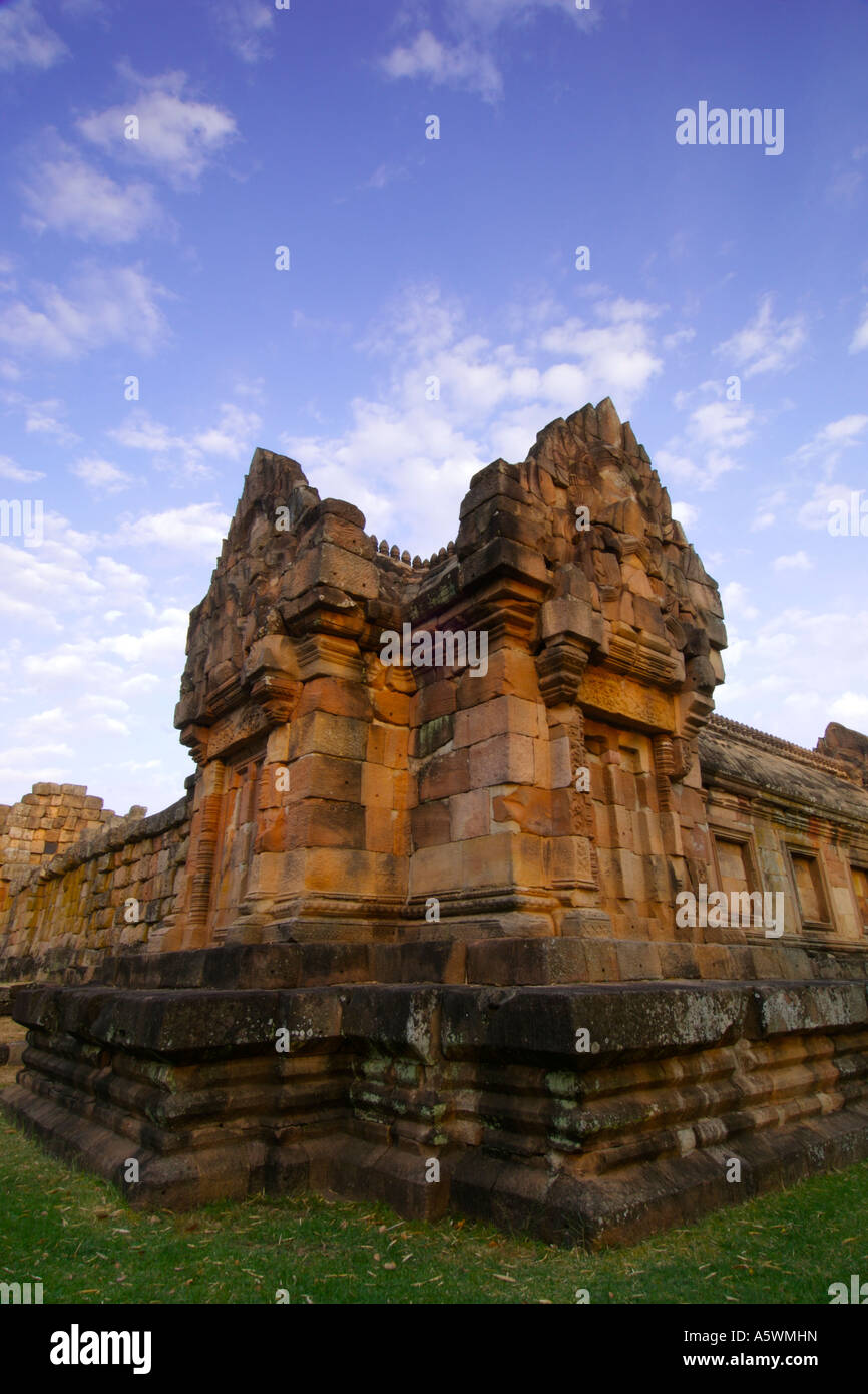 Phanom Rung Khmer temple at Buriram in Thailand Stock Photo - Alamy