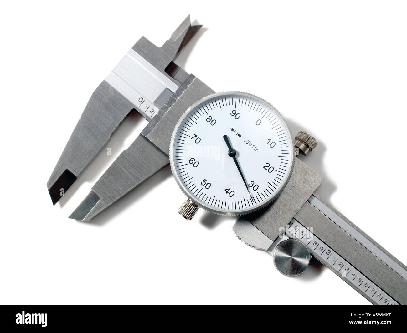 Calipers silhouette Vernier precision Stock Photo - Alamy
