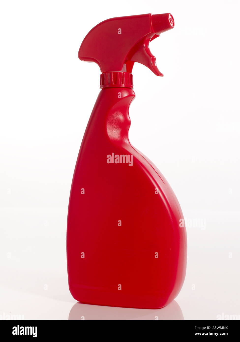 Red Spray Bottle silhouette Stock Photo - Alamy