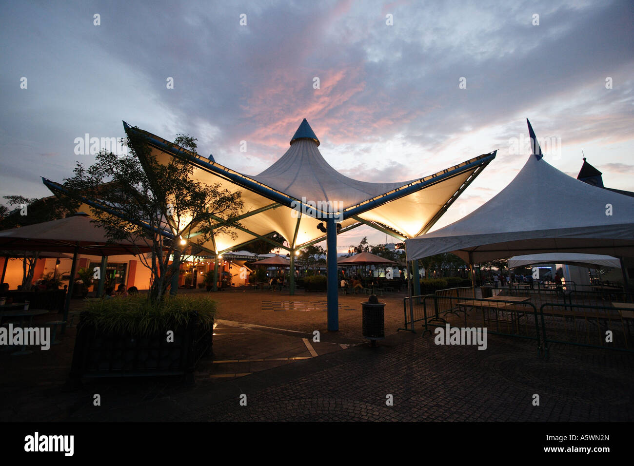 sunset at Kuching Borneo Malaysia Stock Photo - Alamy