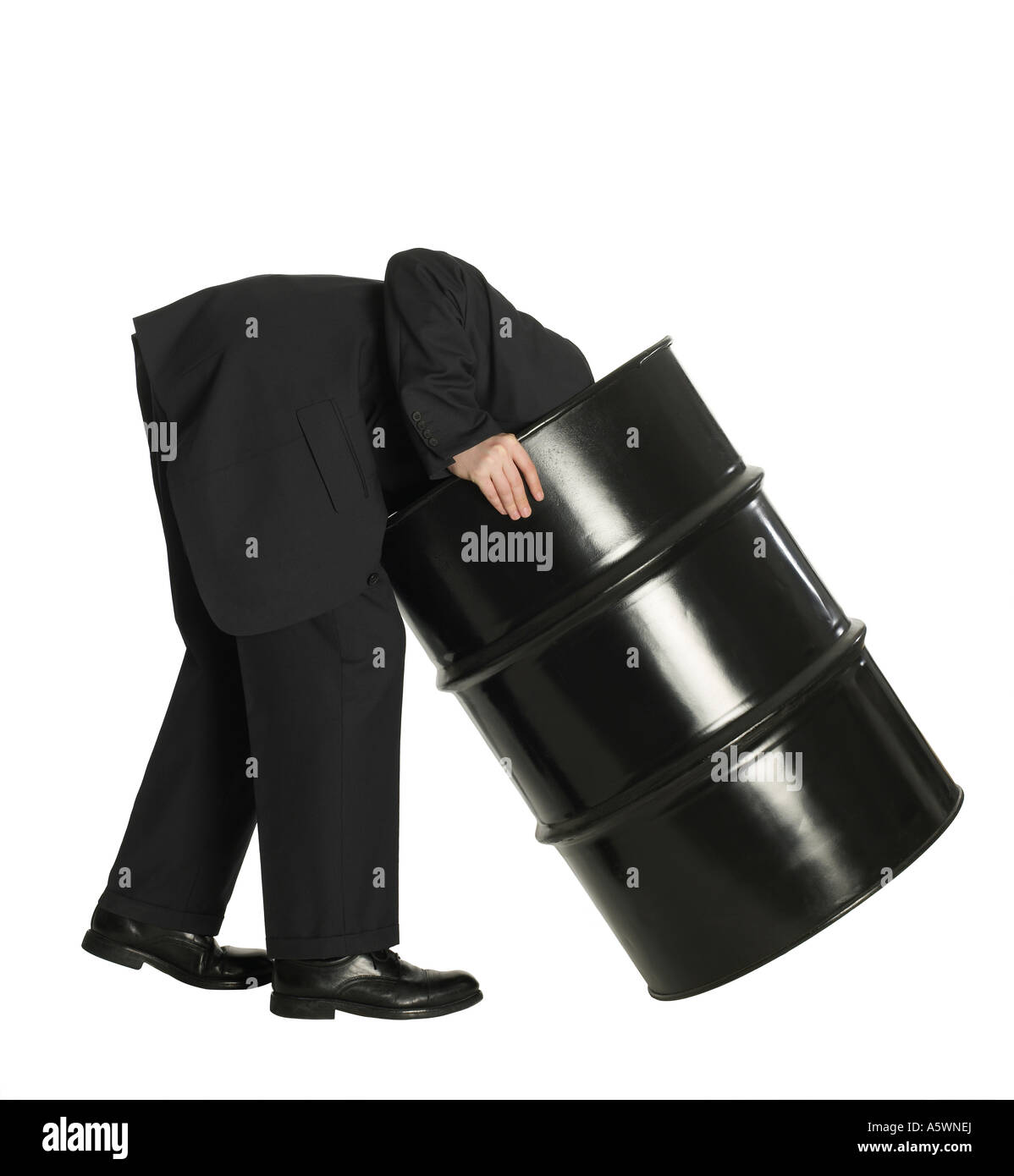 Oil drop man Cut Out Stock Images & Pictures - Alamy