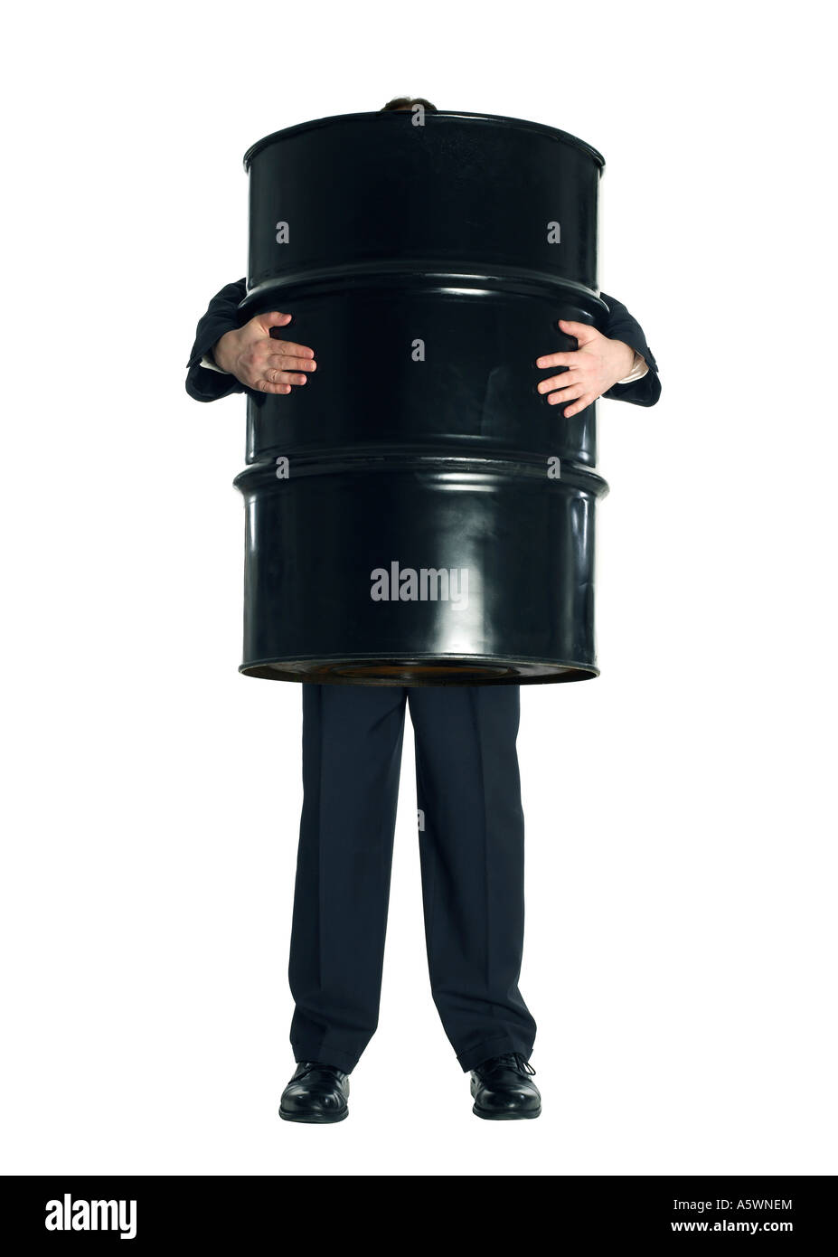 Oil drop man Cut Out Stock Images & Pictures - Alamy