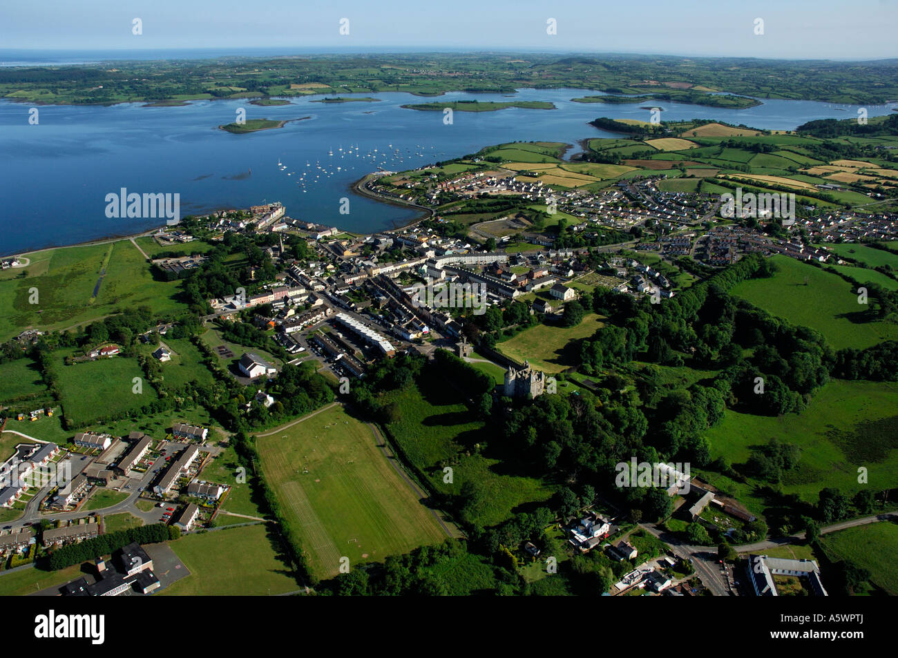 Strangford Lough Aerial High Resolution Stock Photography and Images ...