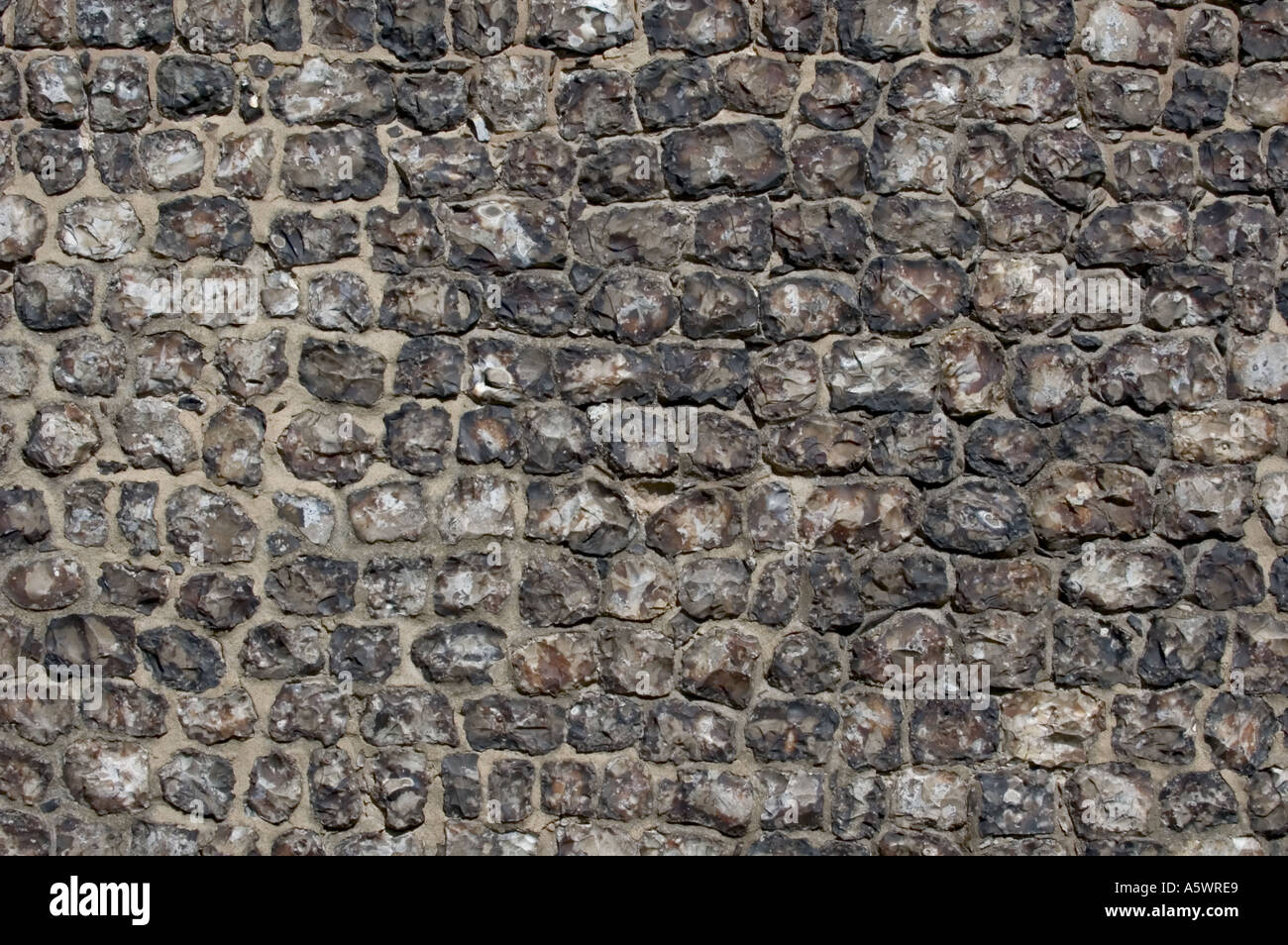 Flint stone bricks hi-res stock photography and images - Alamy
