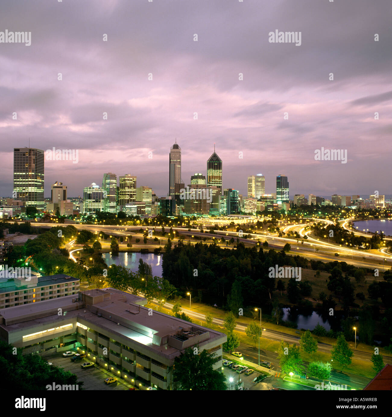Perth road night hi-res stock photography and images - Alamy