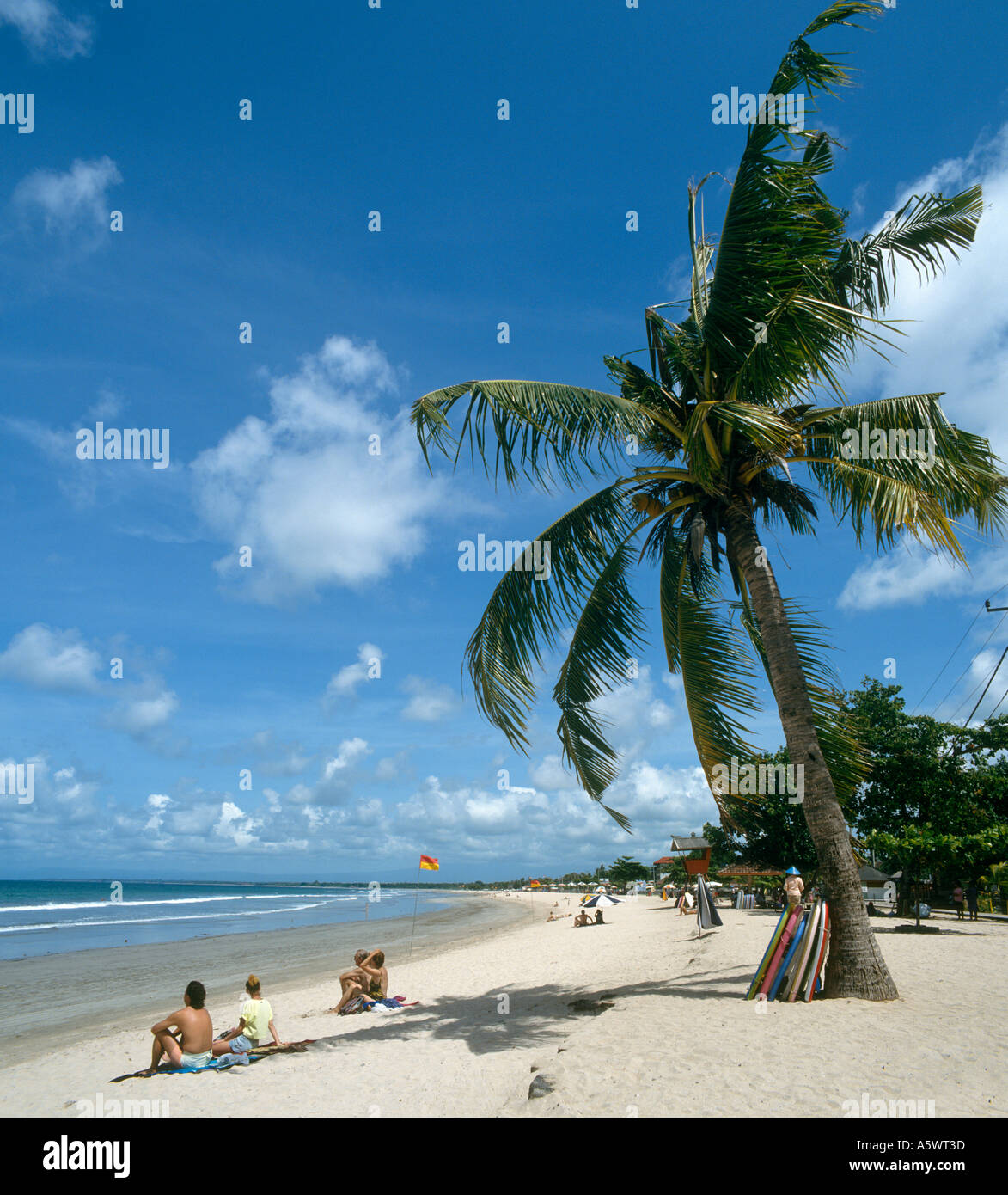 Beach in Kuta, Bali, Indonesia Stock Photo - Alamy