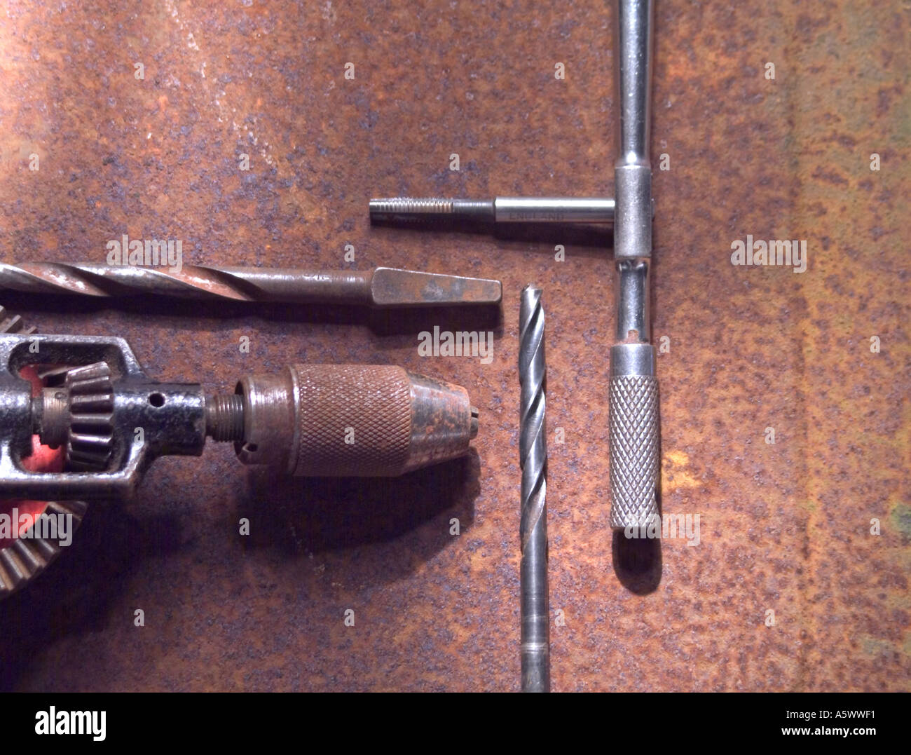 Antique hand drills hi-res stock photography and images - Alamy