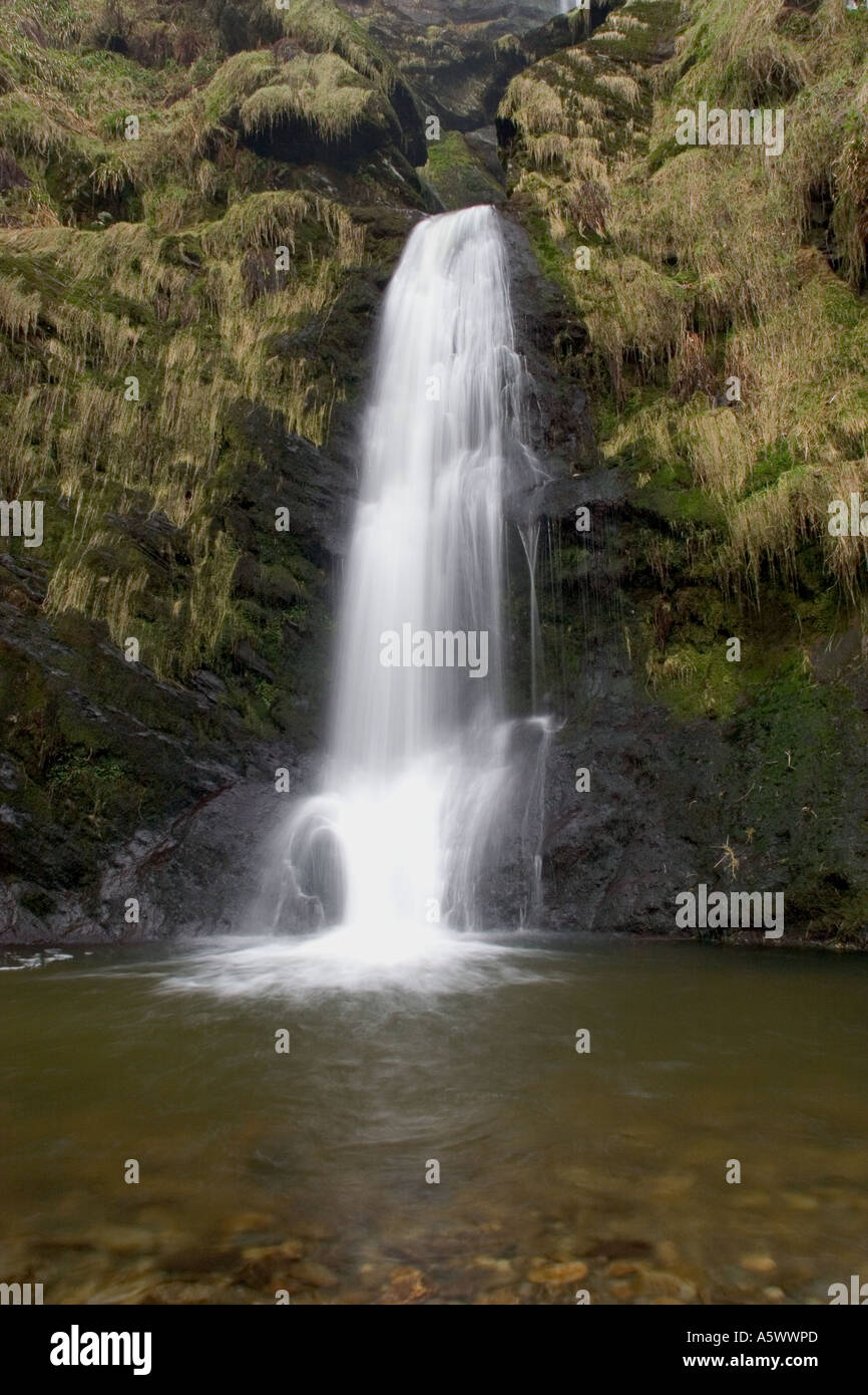 Waterfall snowdonia hi-res stock photography and images - Alamy
