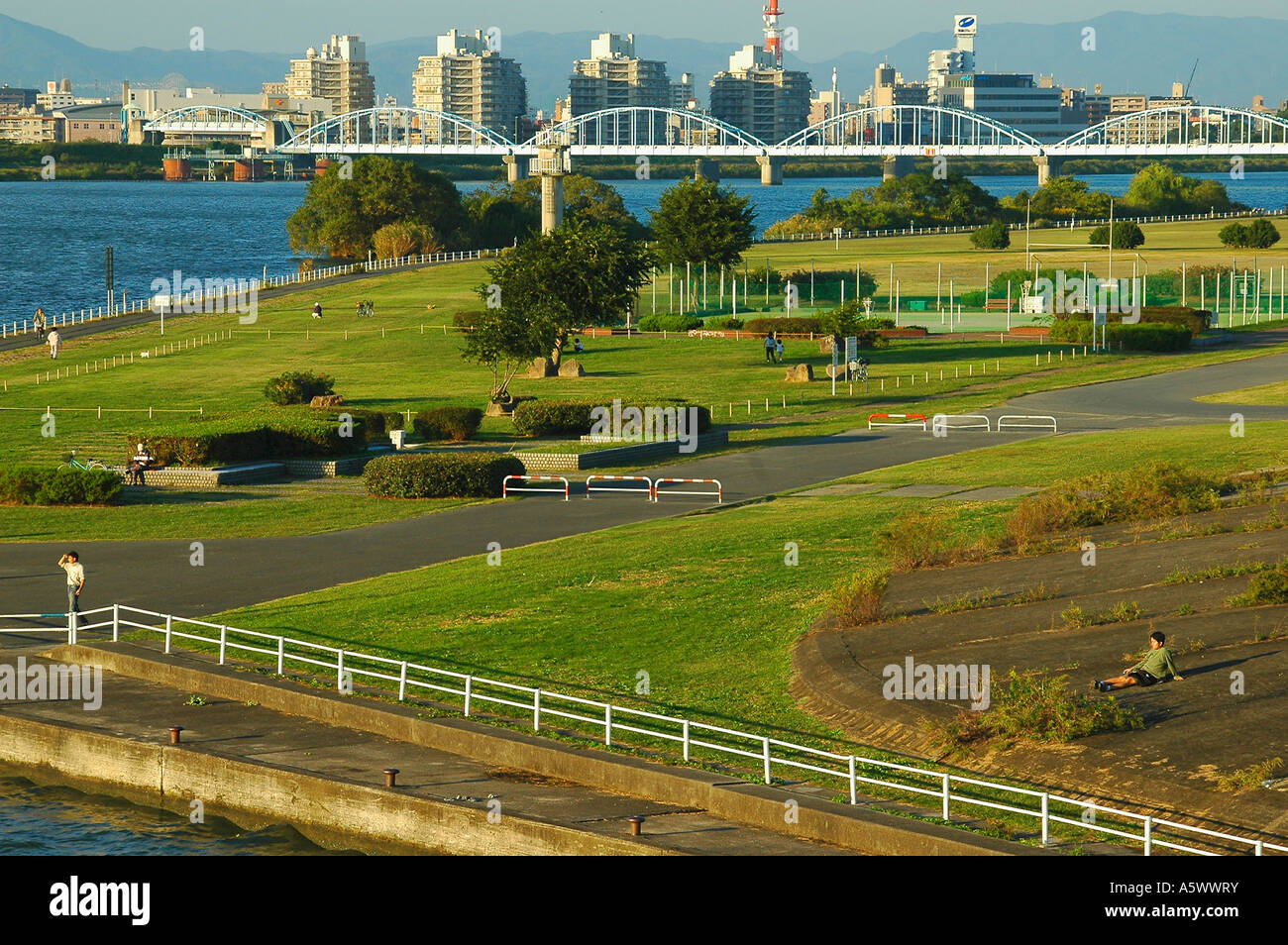 Yodogawa riverside park hi-res stock photography and images - Alamy