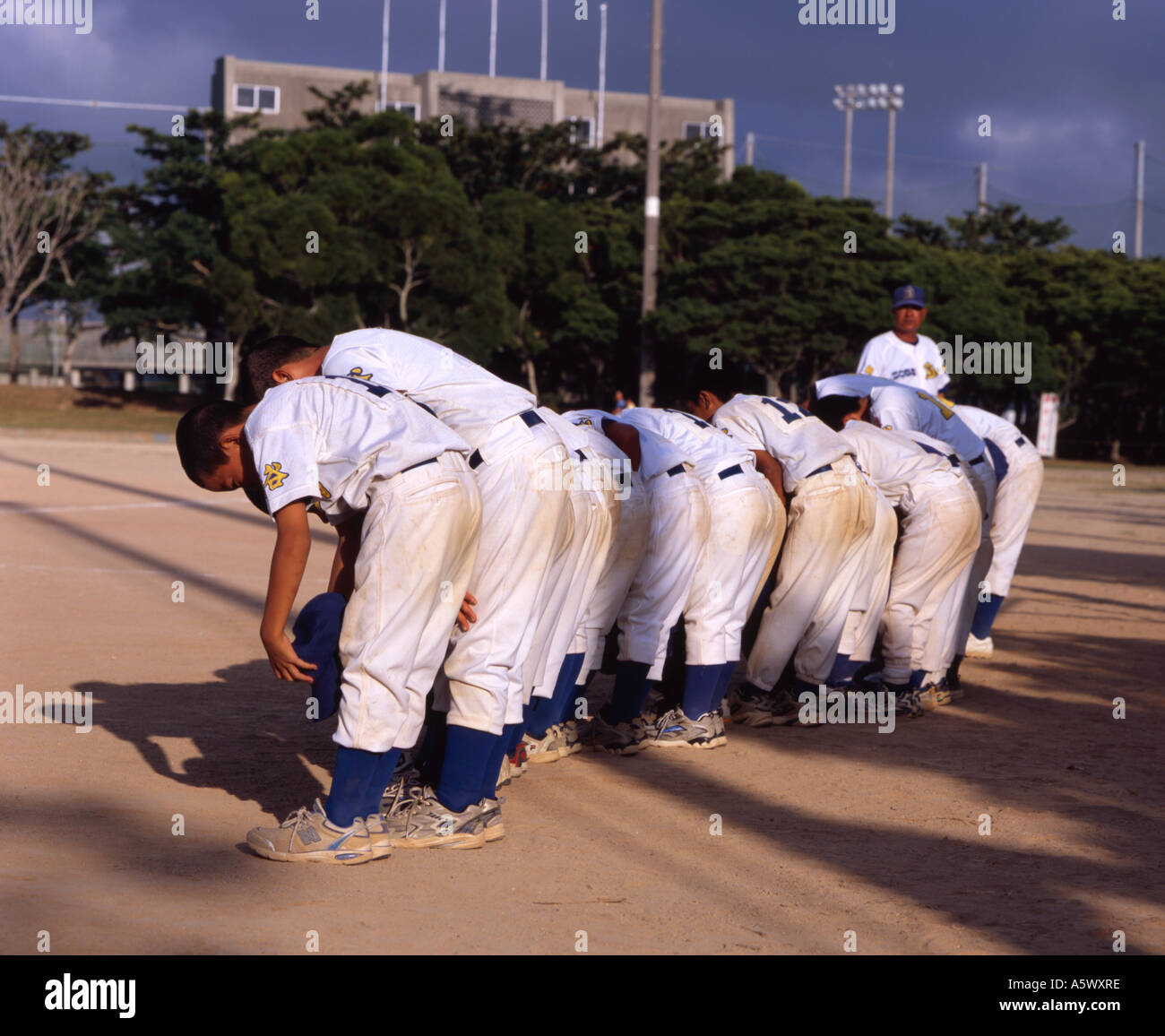 Little League Baseball Players in Okinawa, Japan Stock Photo - Alamy