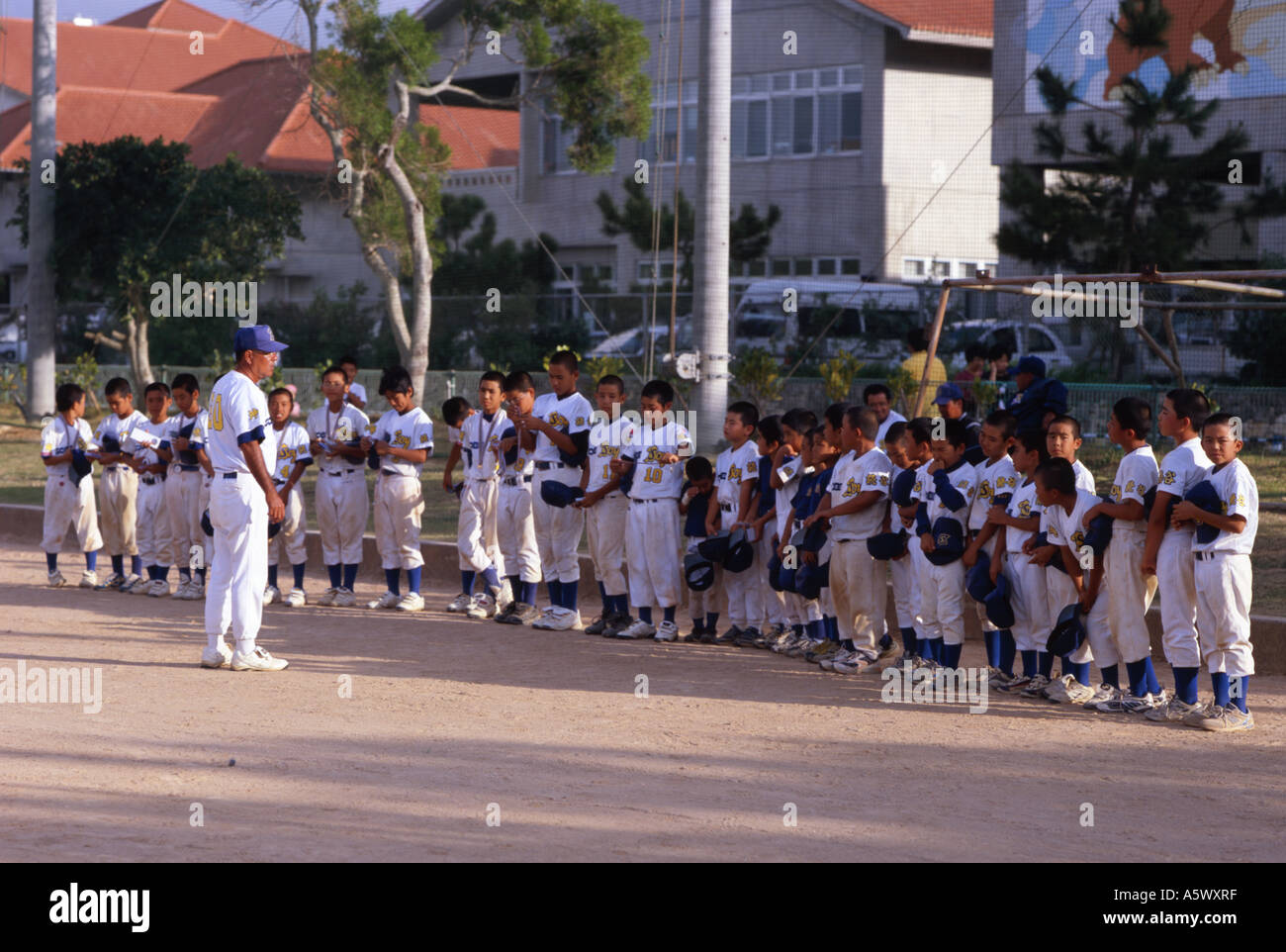 Little League Baseball Players in Okinawa, Japan Stock Photo - Alamy