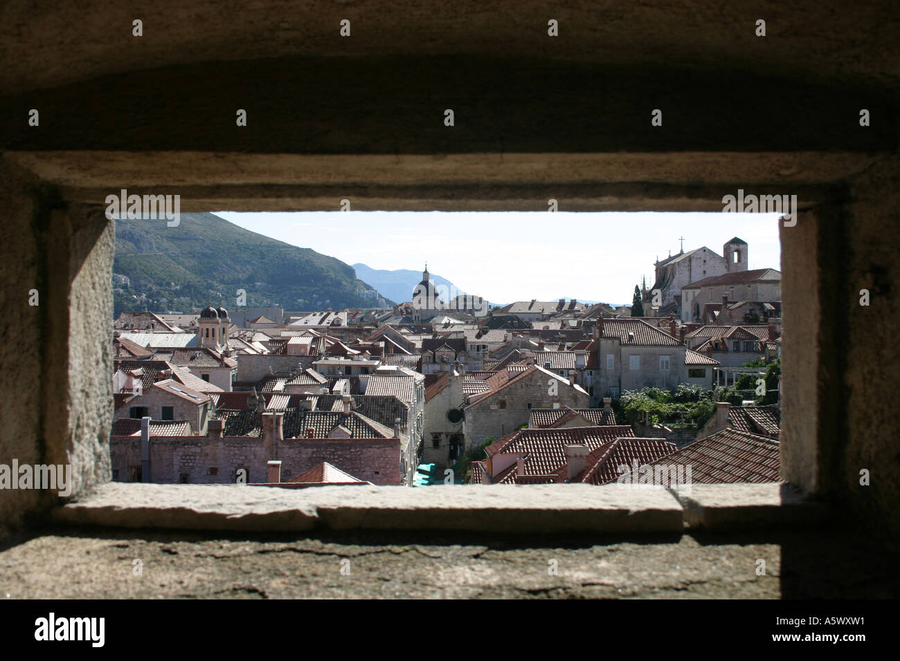 View from city wall Stock Photo - Alamy