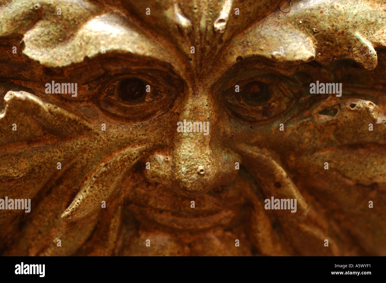 Green man stone carving hi-res stock photography and images - Alamy