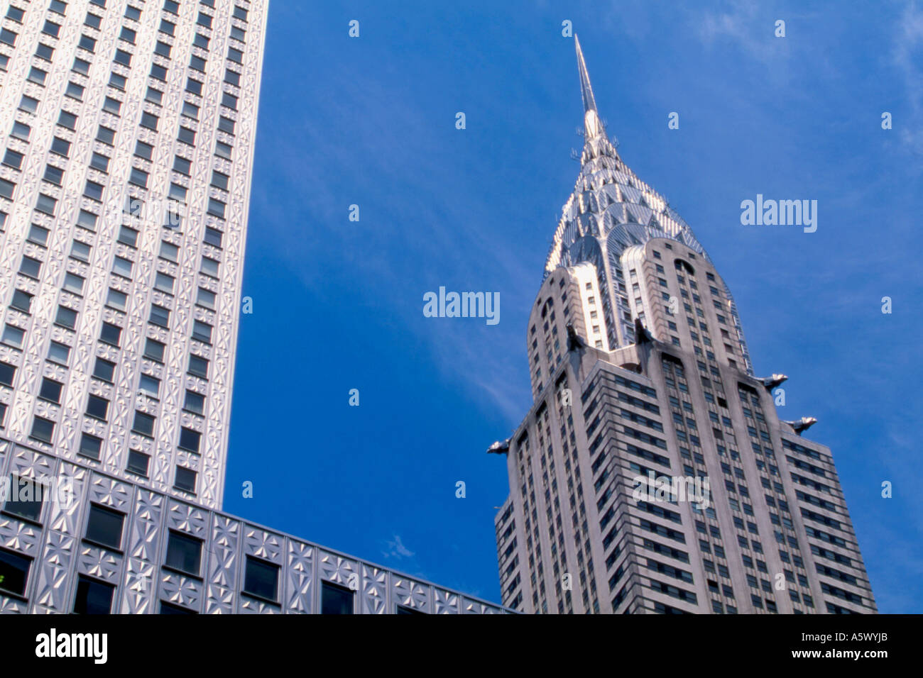 Chrysler building closeup hi-res stock photography and images - Alamy