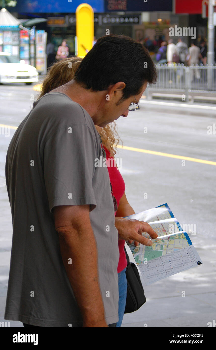Map tourist directions hi-res stock photography and images - Alamy