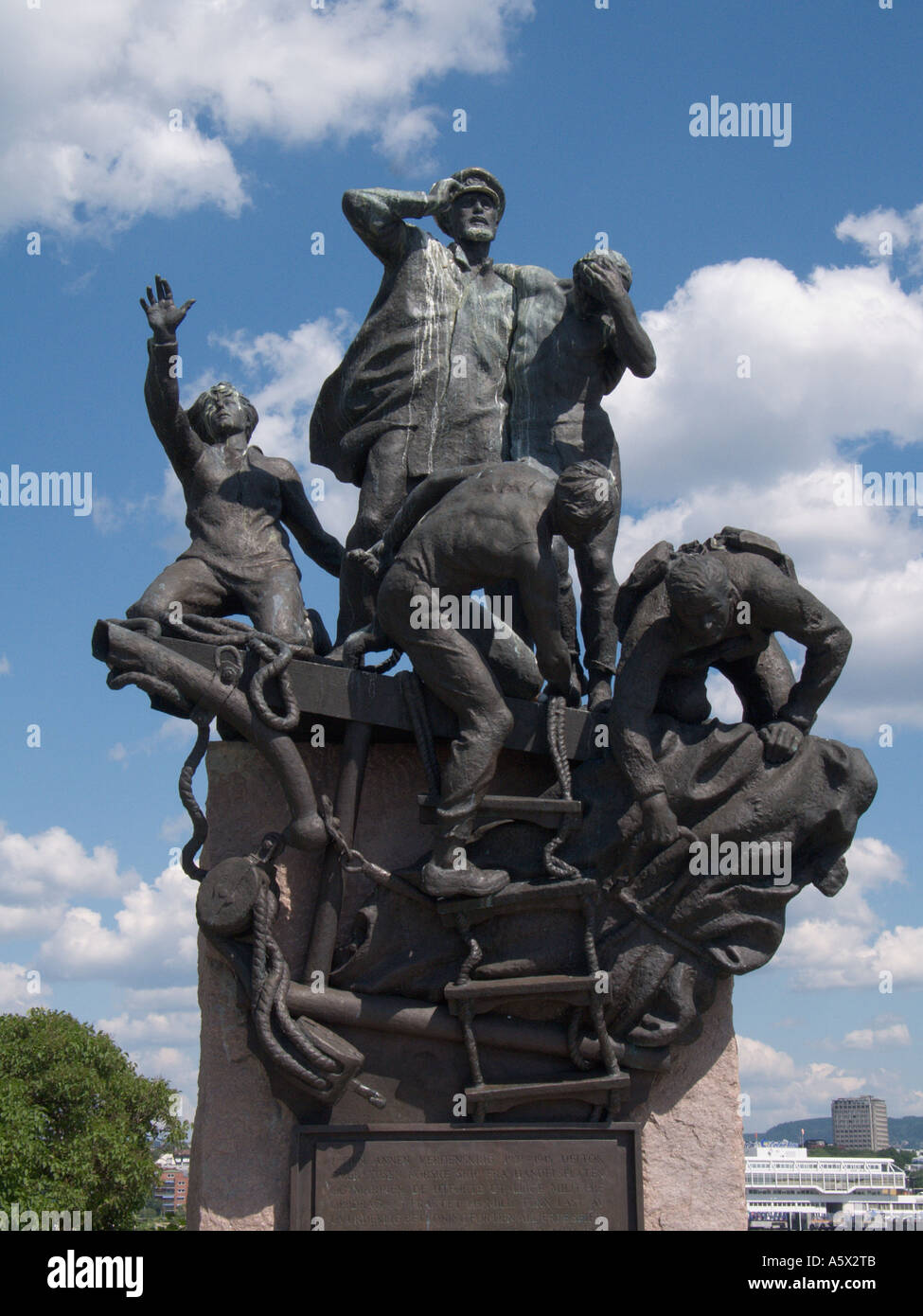Second World War Memorial Bygdoy Oslo Norway Stock Photo - Alamy
