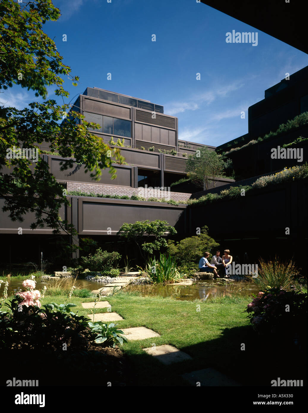 Wiggins Teape HG, Basingstoke, 1976. Exterior. Architect: Arup ...