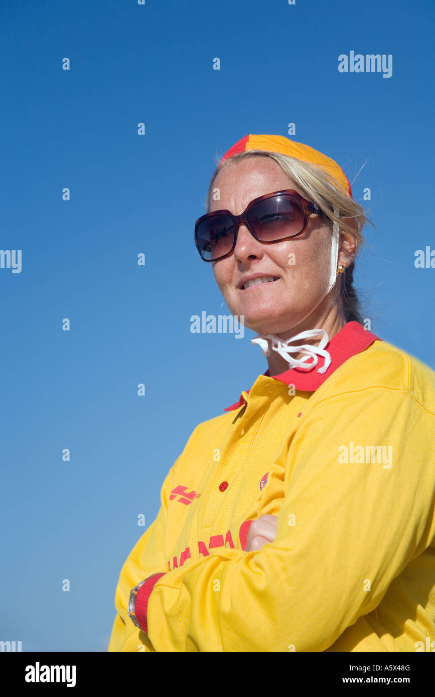 Portrait Female Lifeguard Stock Photos & Portrait Female Lifeguard ...