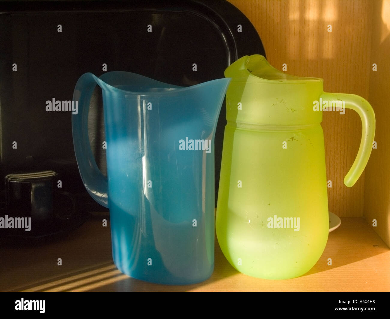 2 water pitcher Stock Photo - Alamy