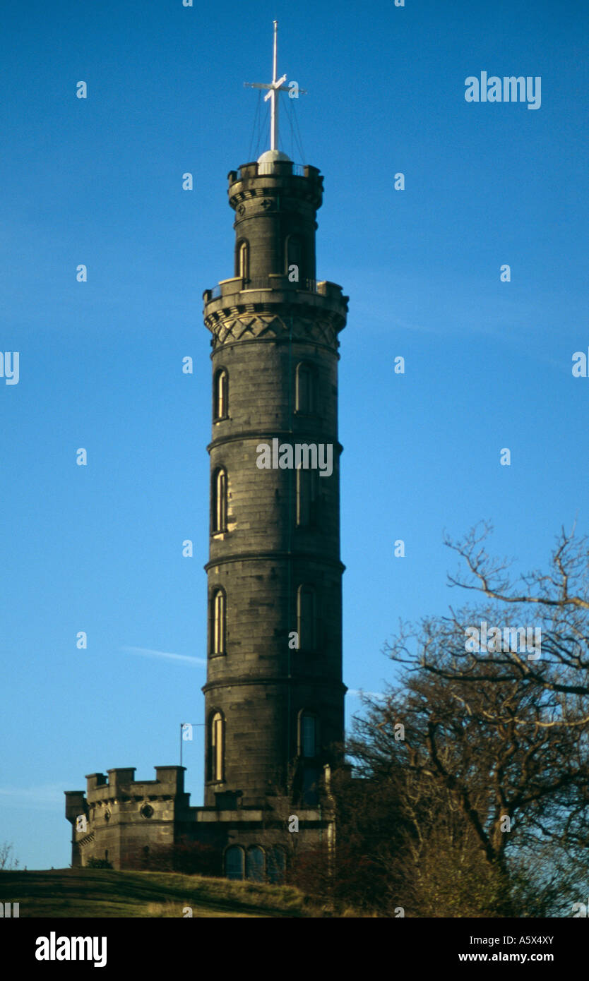 Nelson tower edinburgh hi-res stock photography and images - Alamy
