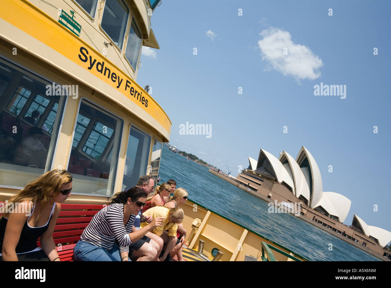 Sydney ferry ride - Sydney, New South Wales AUSTRALIA Stock Photo - Alamy