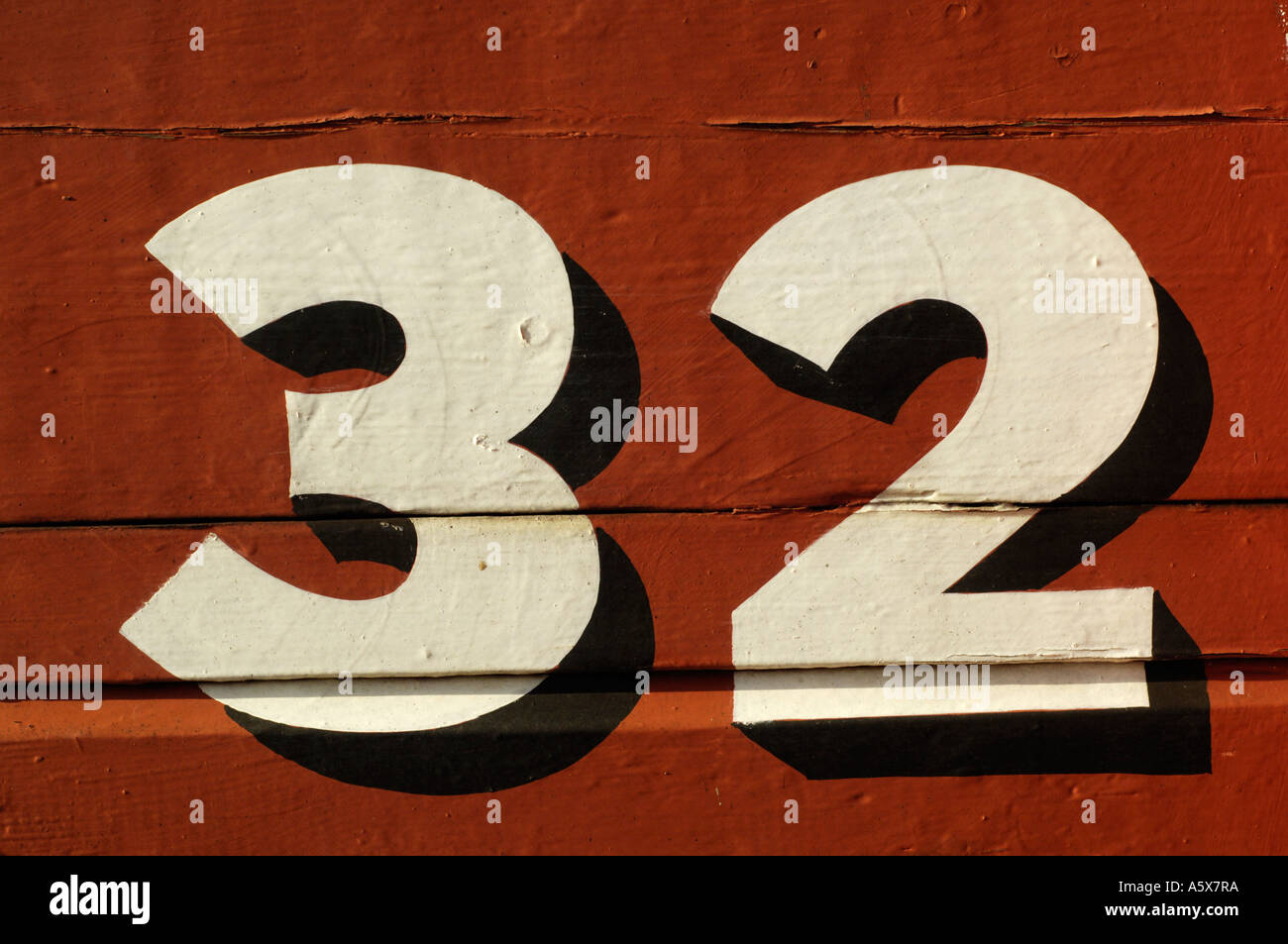 Painted thirty three hi-res stock photography and images - Alamy