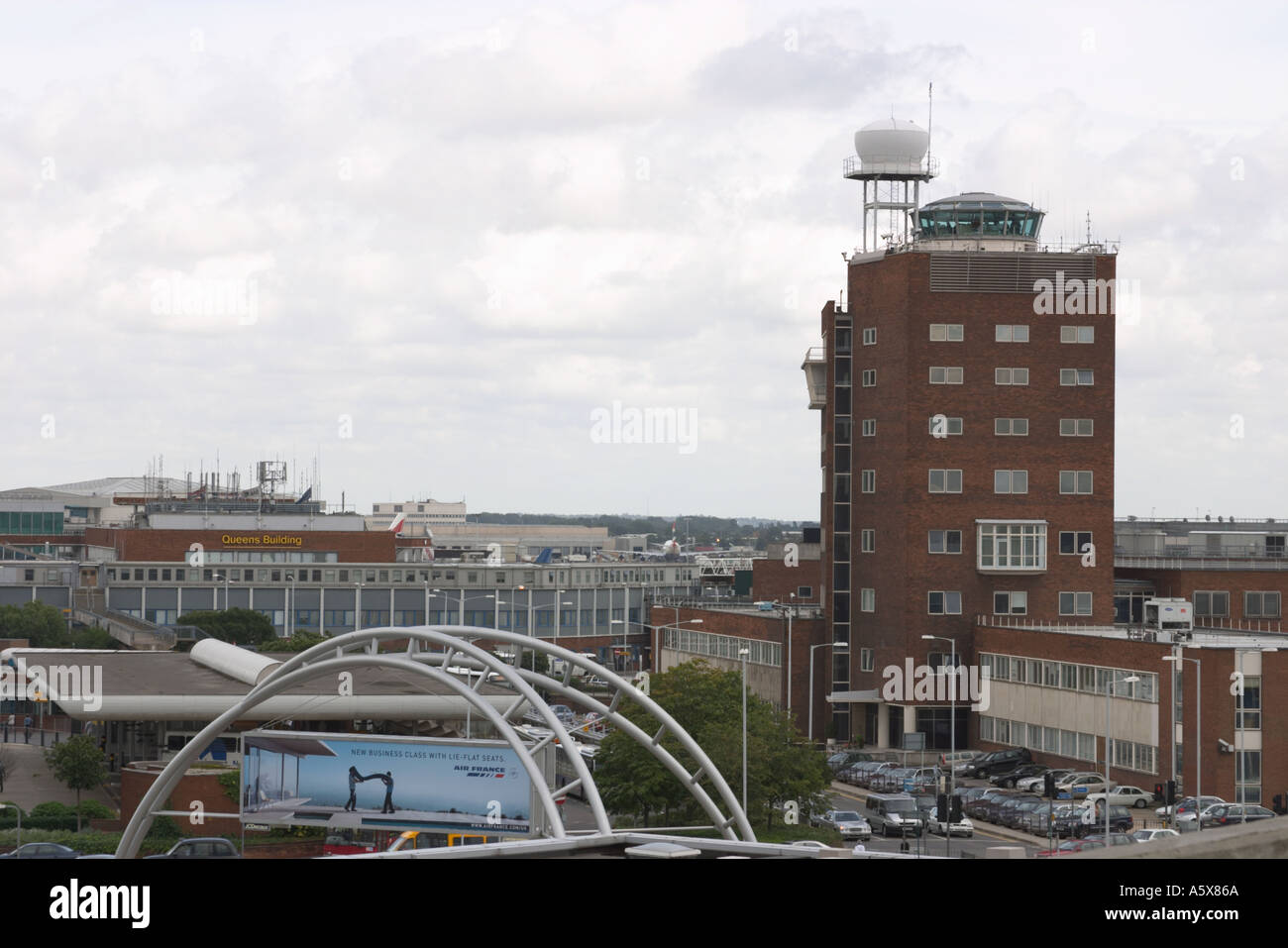 Heathrow Airport Control Tower London Stock Photo - Alamy