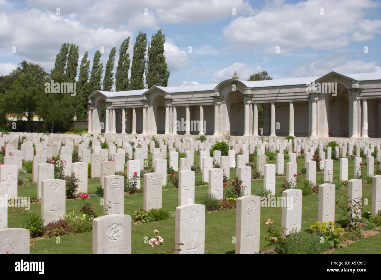 Commonwealth War Graves Cemetery France Europe World War 2 1939 1945 ...