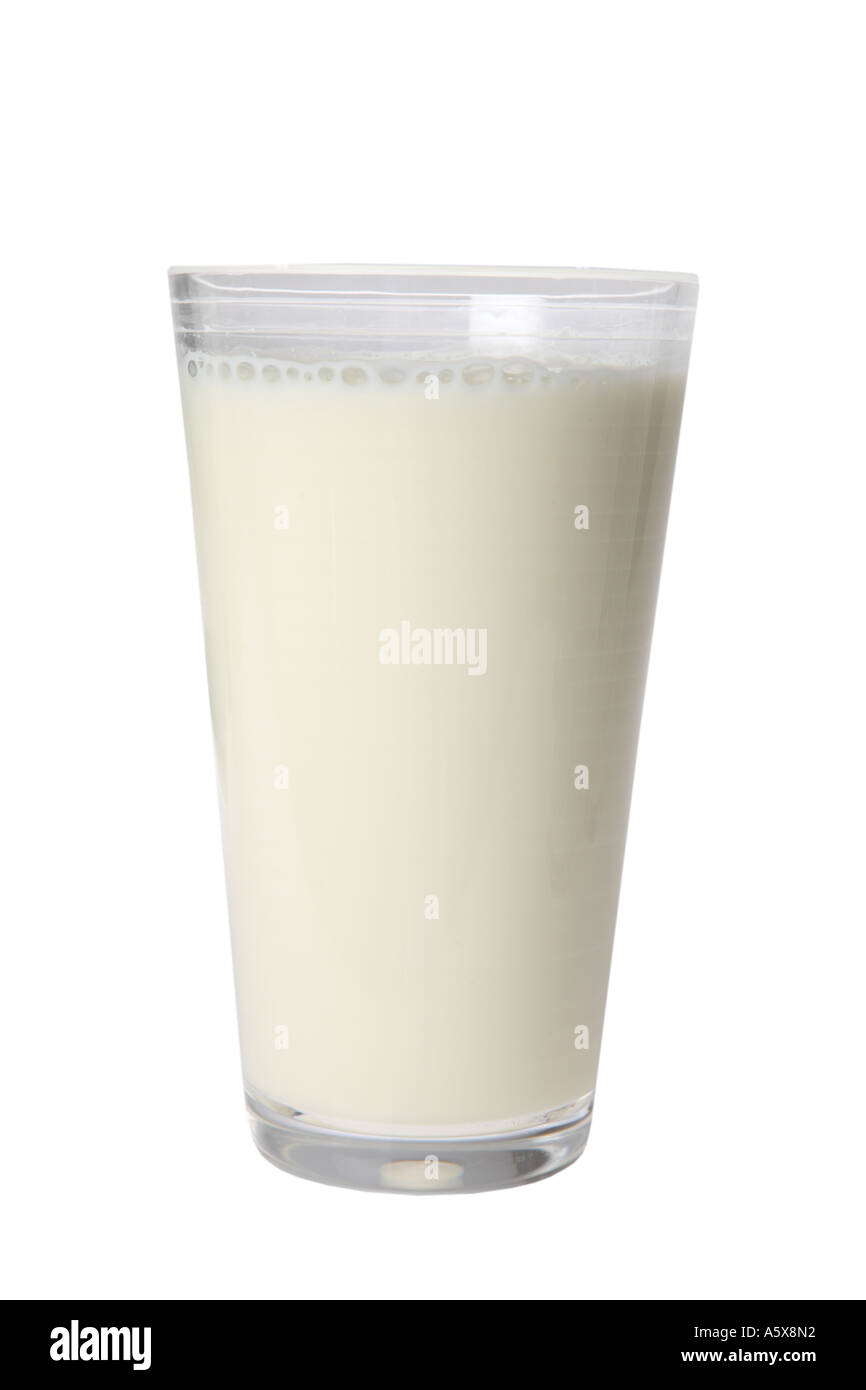 Glass of milk Stock Photo - Alamy