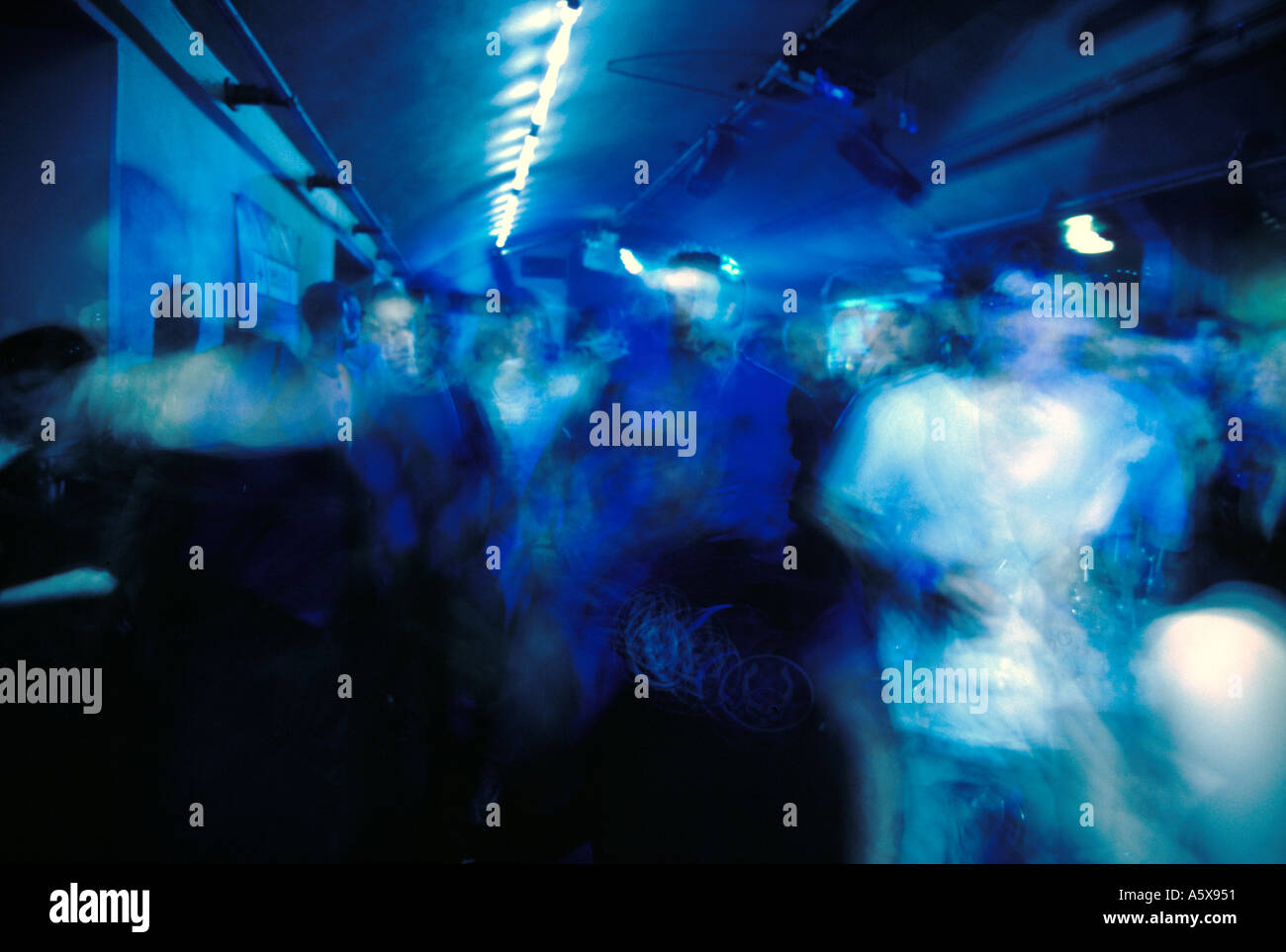 The dancefloor at The End night club London Stock Photo - Alamy