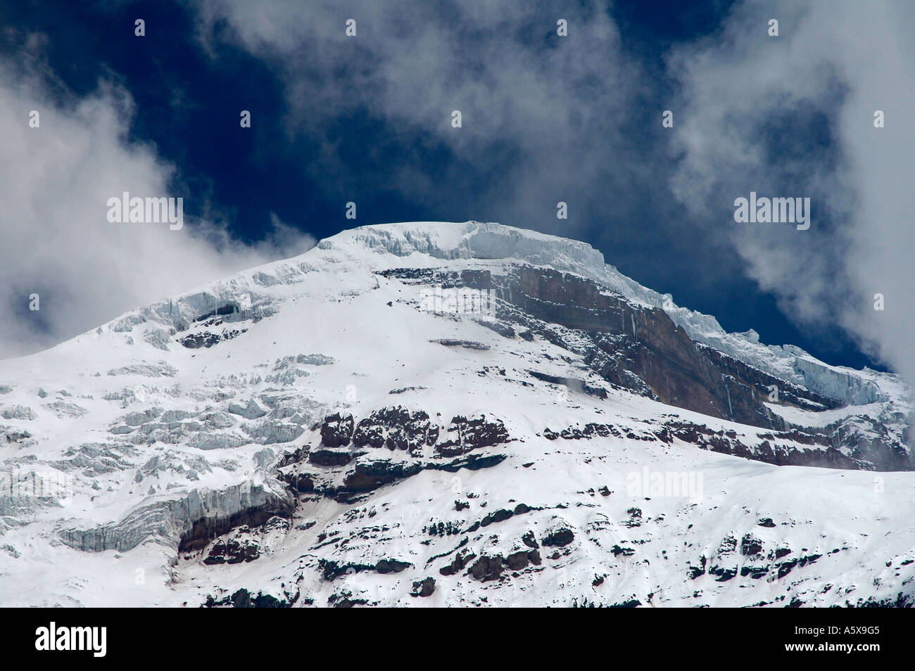 Summit of Chimborazo, Chimborazo Reserve, Chimborazo Province, Ecuador ...